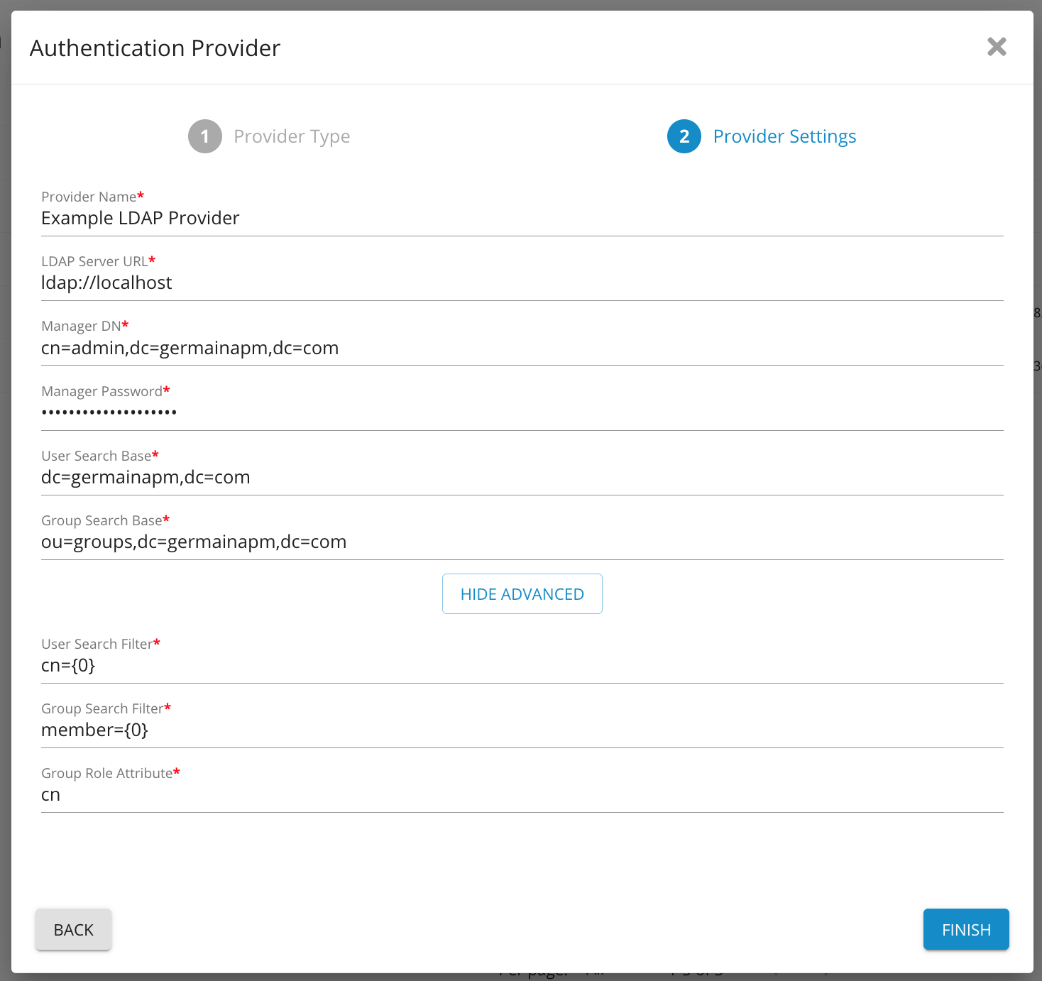 LDAP User Management